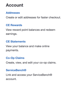 How do I connect ServiceBench® to my account?