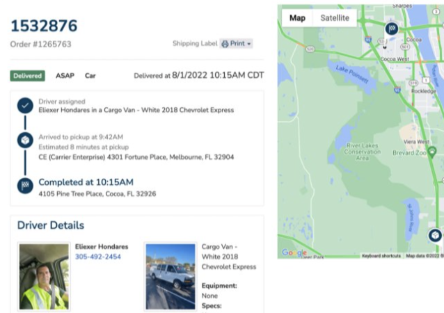 How do I use Delivery Express and DoorDash?