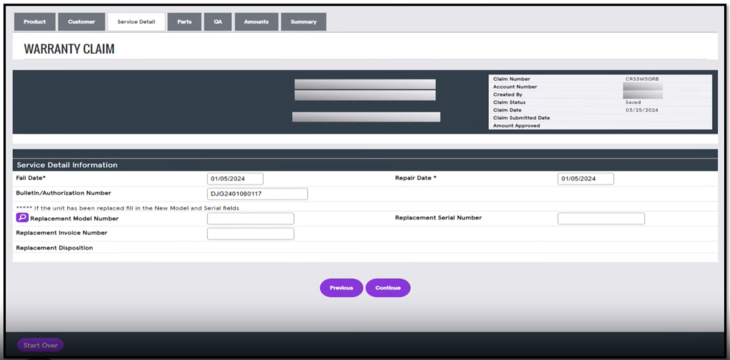How do I submit a consumer voucher received from Carrier customer ...