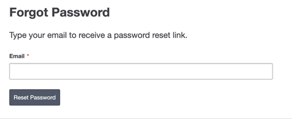 How do I reset my password?