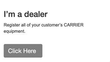 How do I register my Carrier, Bryant or Payne equipment