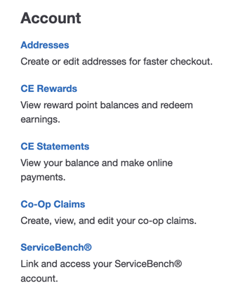 How do I connect ServiceBench® to my account?