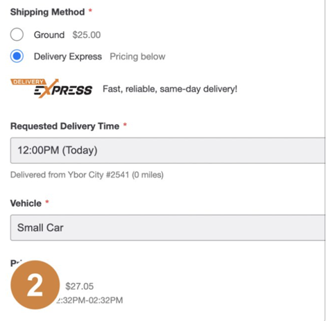 How do I use Delivery Express?